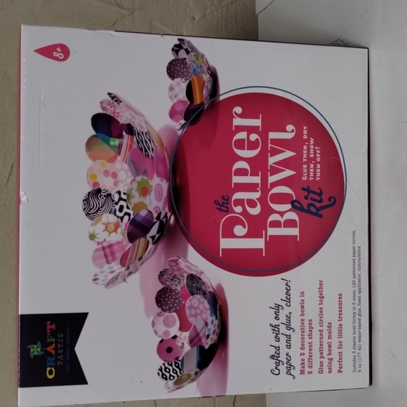 Craftastic | Toys | Craftastic The Paper Bowl Kit Makes 3 Decorative ...